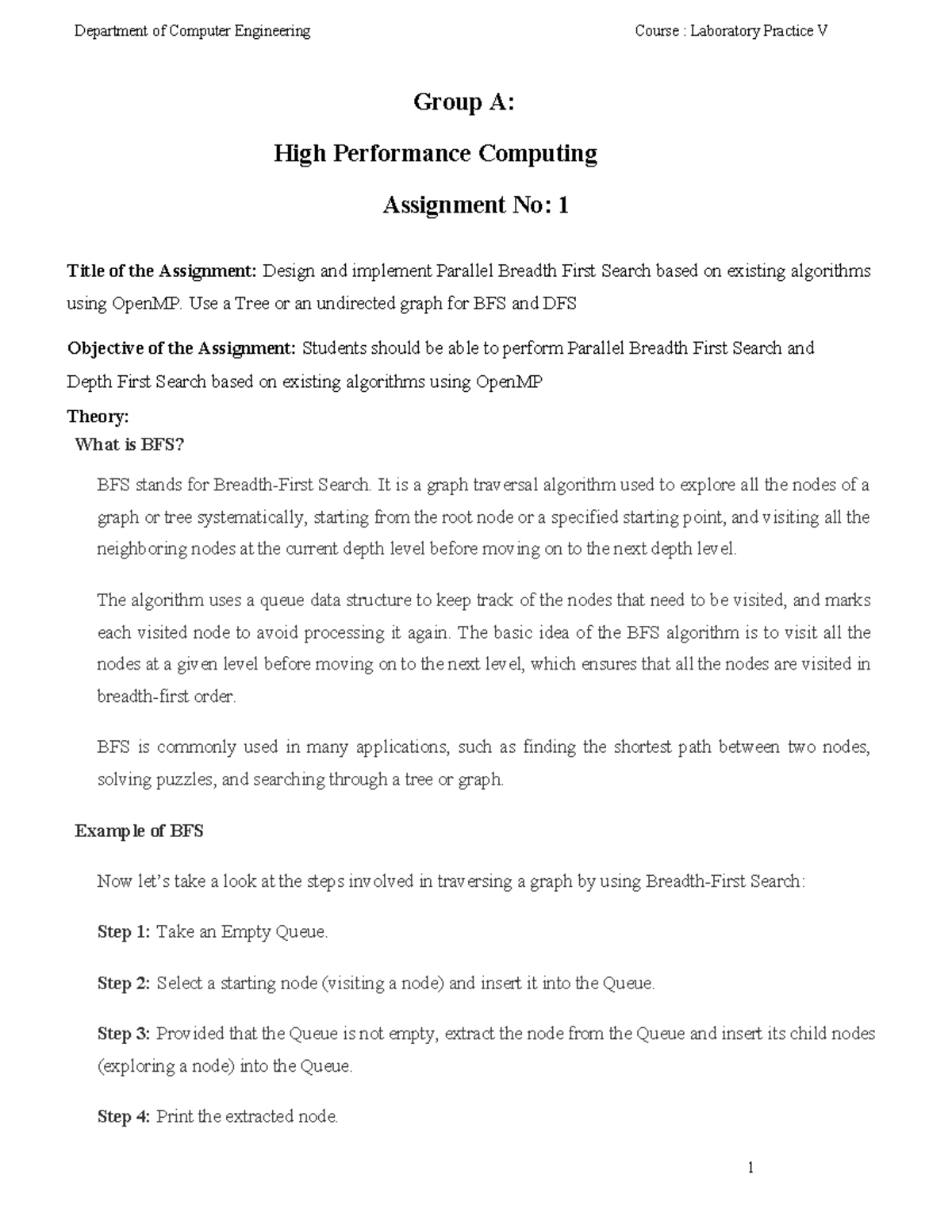 LP 5 manual - Department of Computer Engineering Course : Laboratory ...