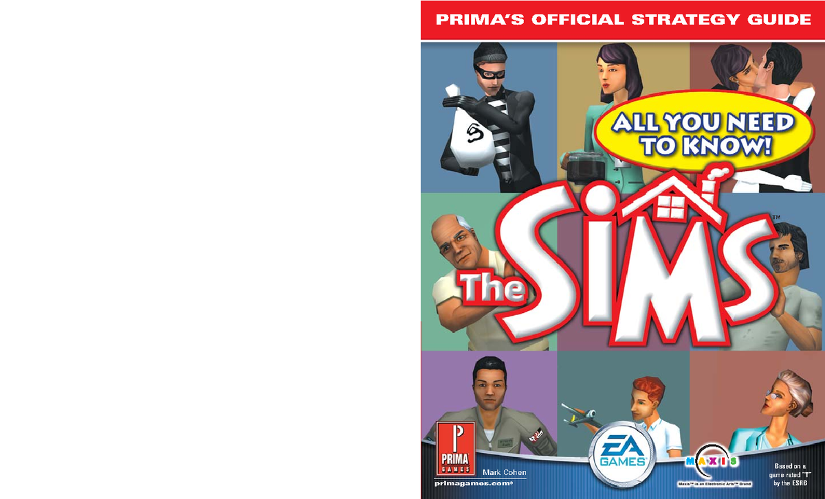 The Sims Prima Official e Guide - PRIMA’S OFFICIAL STRATEGY GUIDE Mark ...