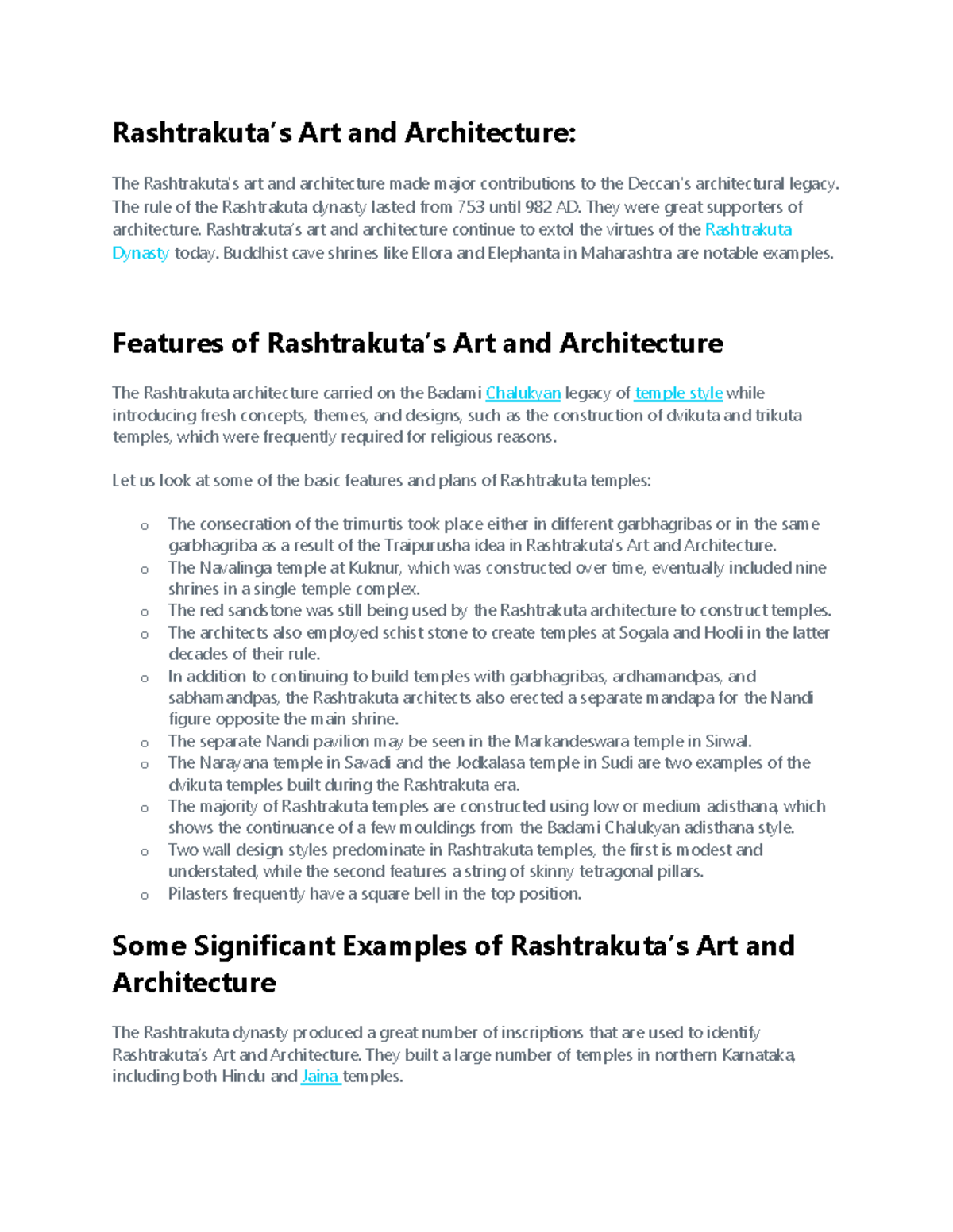 Rashtrakuta - faf - Rashtrakuta’s Art and Architecture: The Rashtrakuta ...