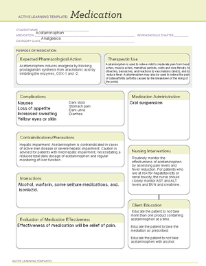 Medication Template (Aripiprazole) - ACTIVE LEARNING TEMPLATES ...