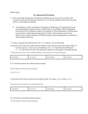 Computer Networking Final Network Design Proposal Final - ELECTRN125 ...