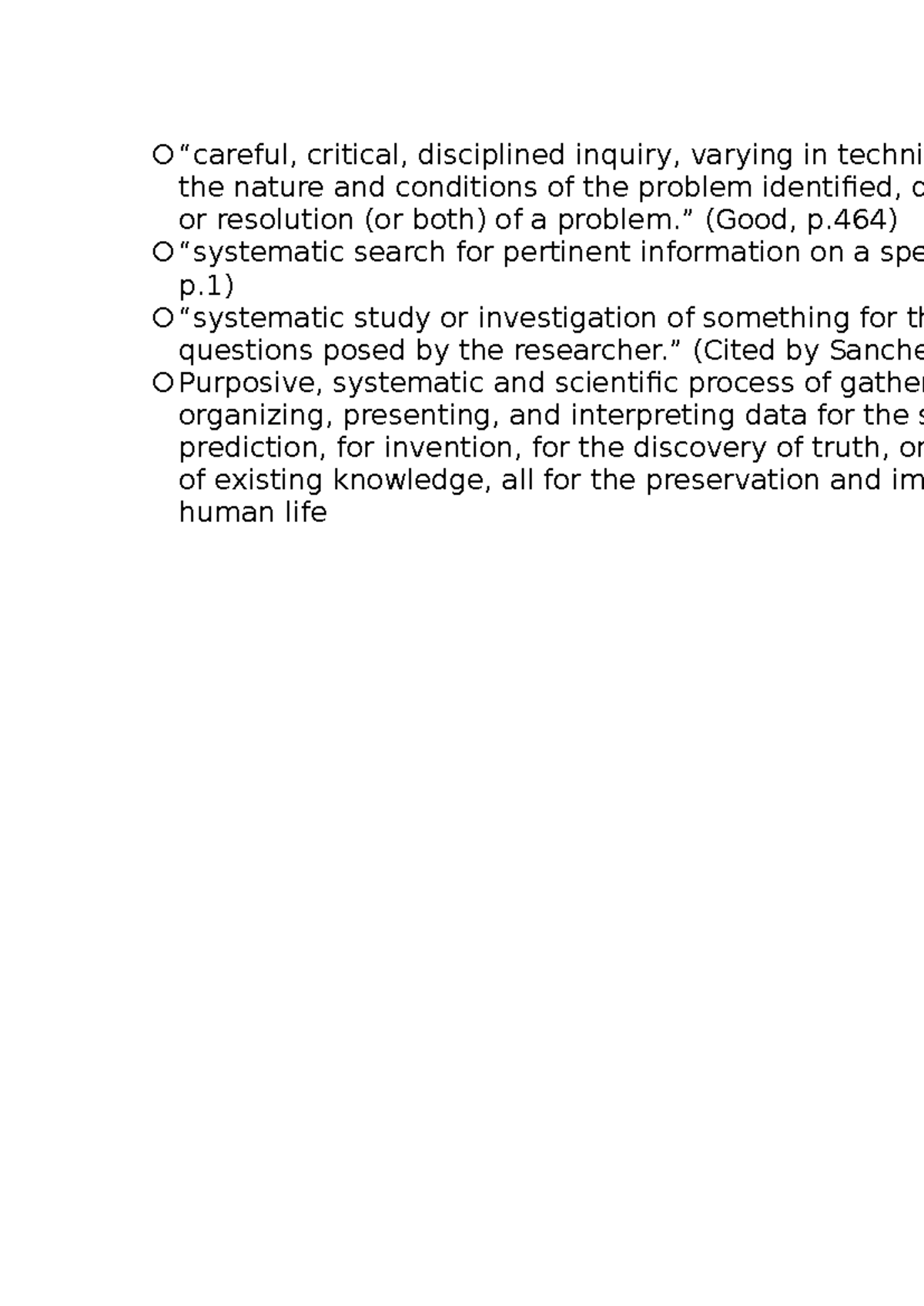 research guide - “careful, critical, disciplined inquiry, varying in ...