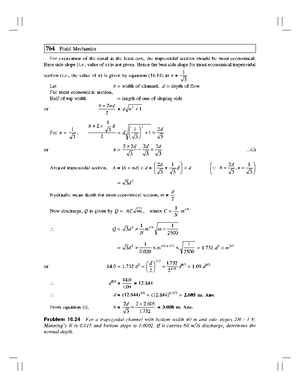Fluid Mechanics and Hydraulic Machines - Fluid Mechanics And Fluid Flow ...