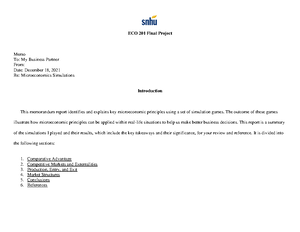 ECON 201 8-2 Final Project Complete Audrea Stewart Snhu ...