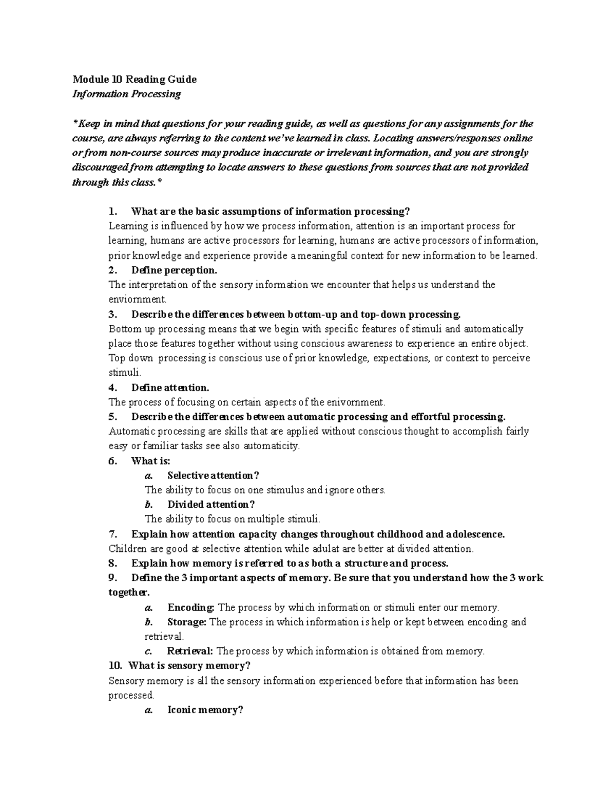 Module 10 Reading Guide - Module 10 Reading Guide Information ...