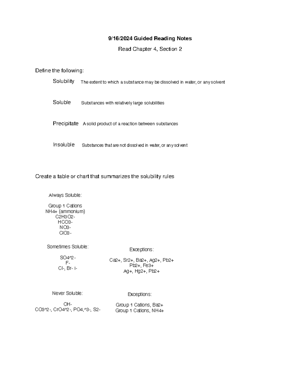 0916 Guided Reading Notes-4 2 mahika - 9 / 16 /202 4 Guided Reading ...