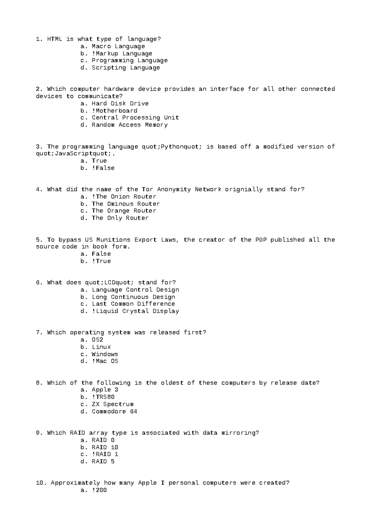 DANC162 Repertoire Analysis Winter 2022 5 - HTML is what type of ...