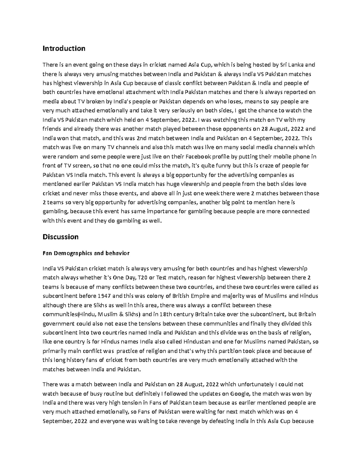 Assignment 3- Solved - Introduction There is an event going on these ...