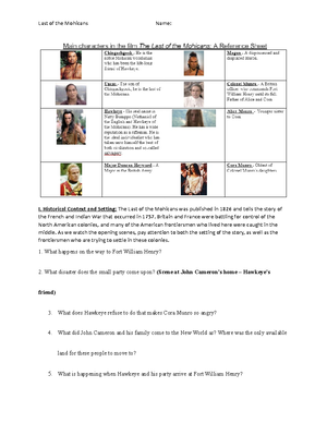 America story of us ep2 - teacher tools - Disc 1 - Episode #2 ...