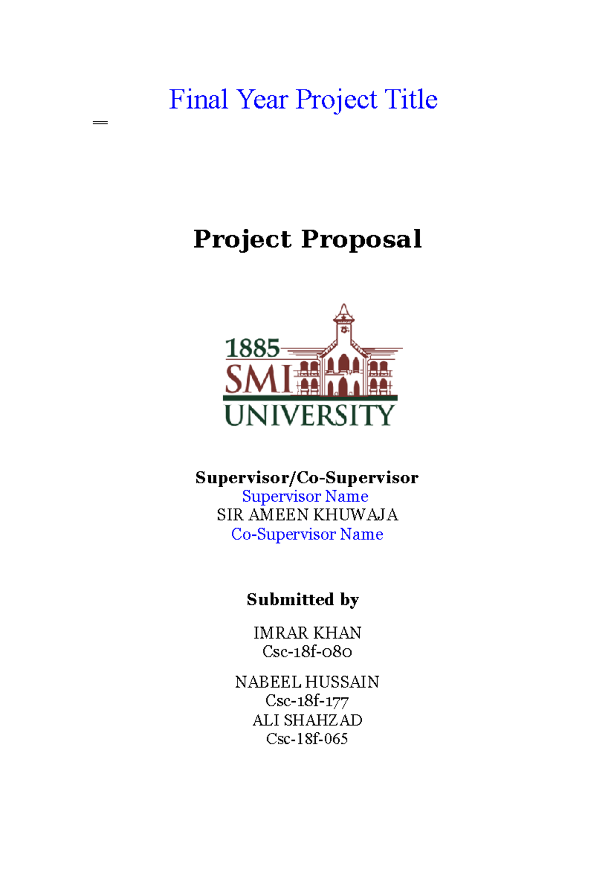 Project proposal Freelance mobile app - Final Year Project Title ...