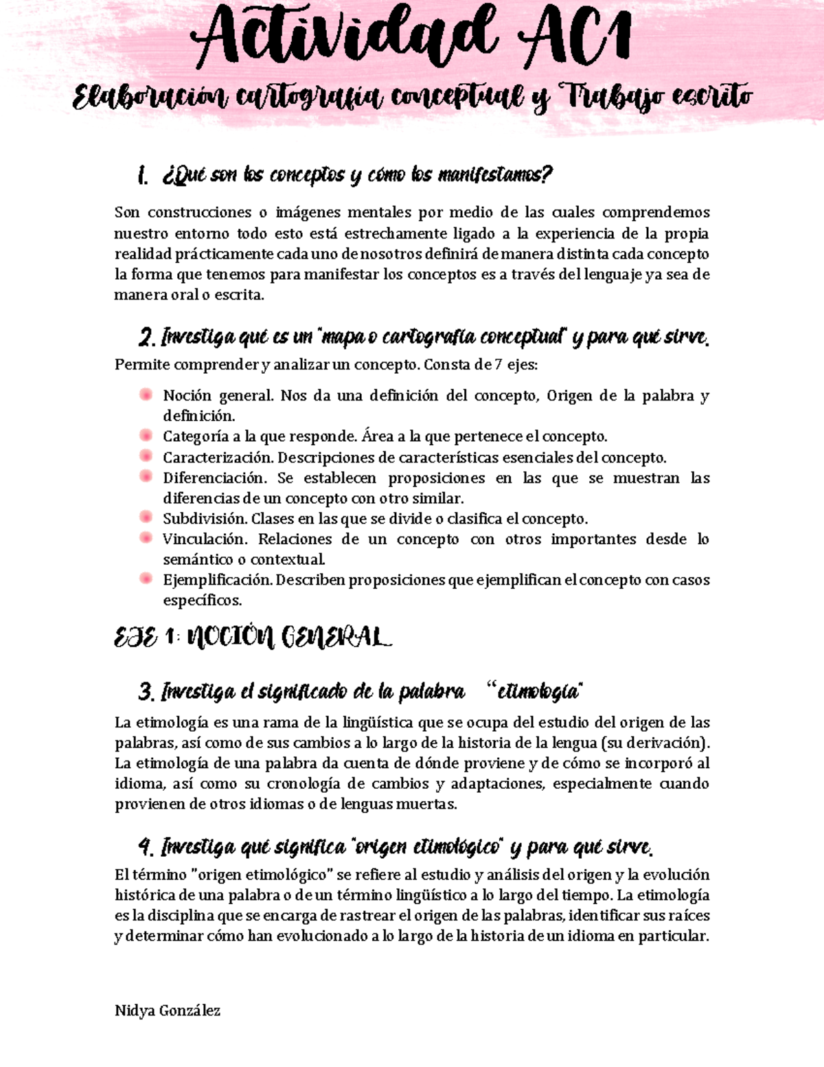 Actividad AC1 - AC1 Elaboración cartografía conceptual y Trabajo ...