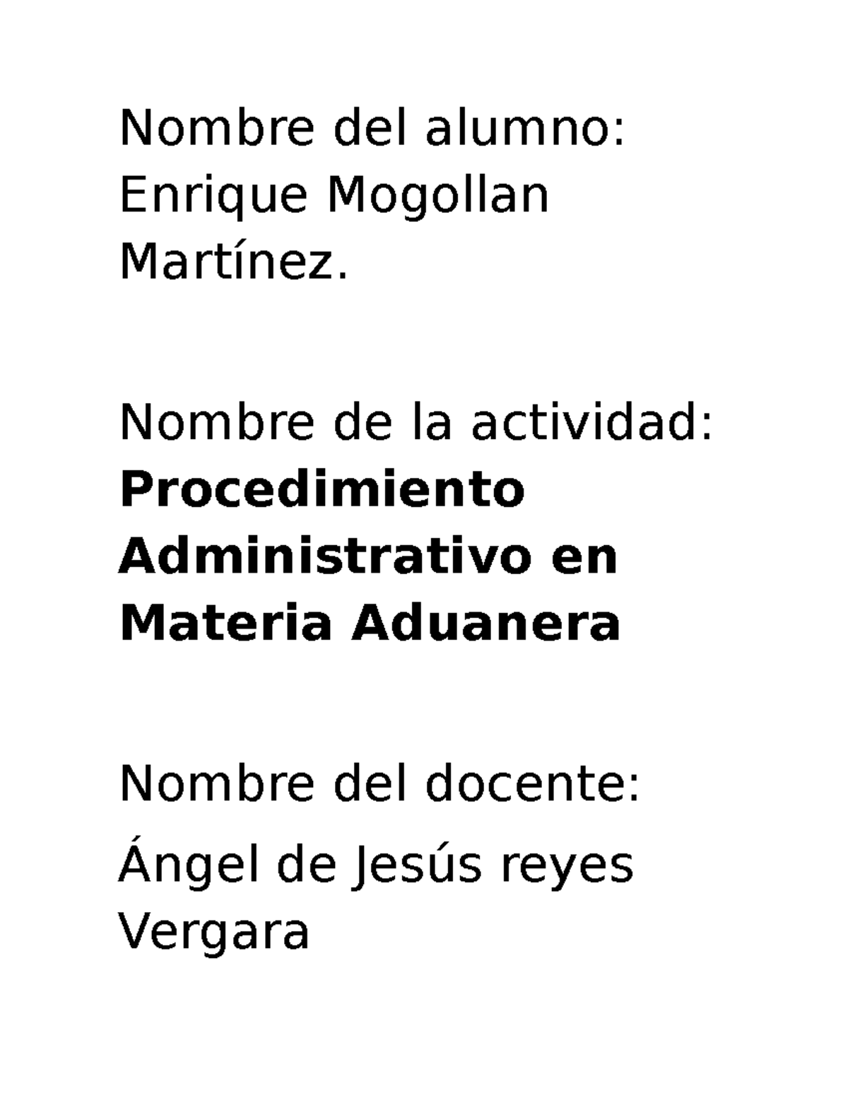 Act Apren 4 EMM - todo muy completo y orgaznizado - Nombre del alumno ...