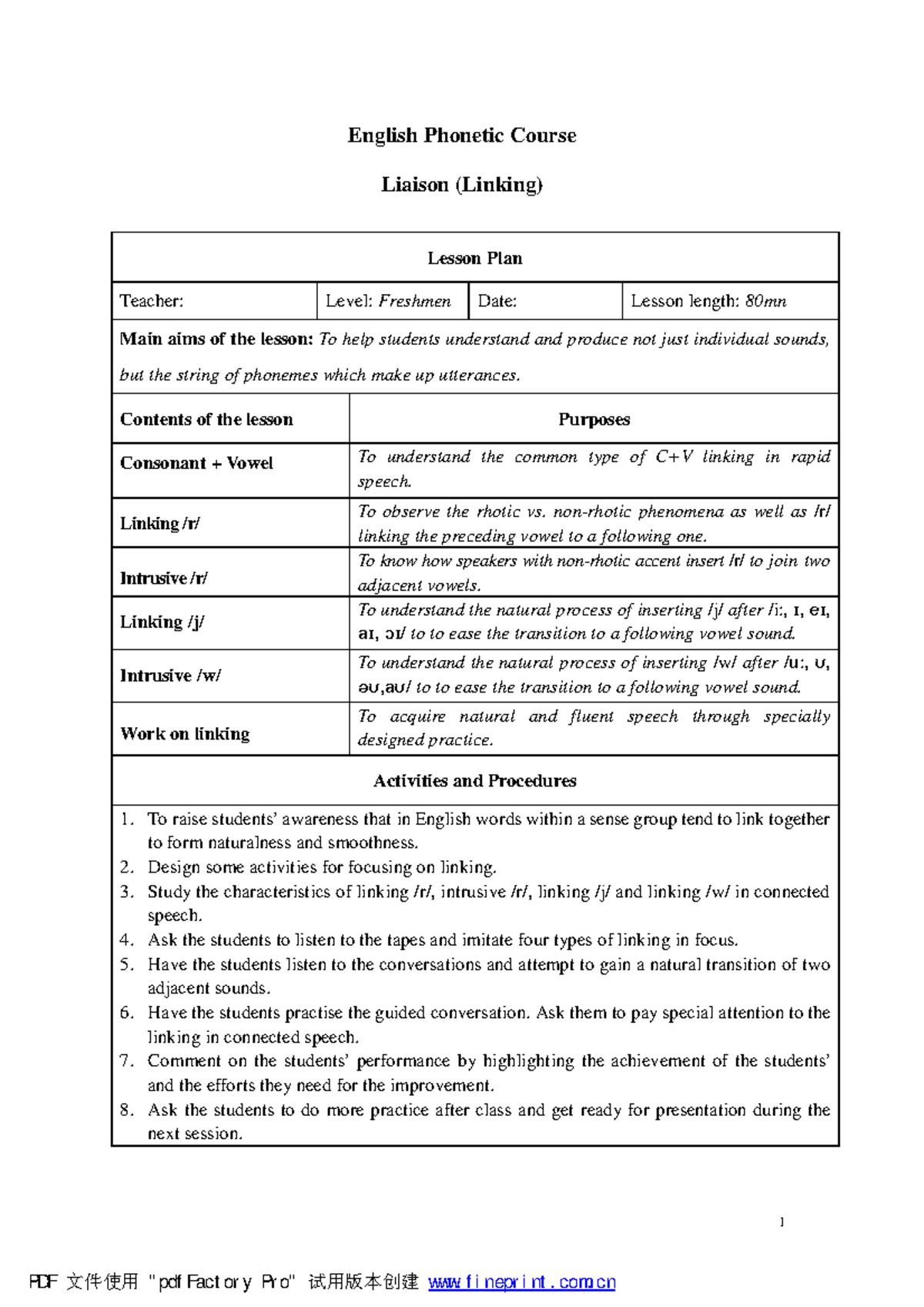 Liaison words for essay - English Phonetic Course Liaison (Linking ...