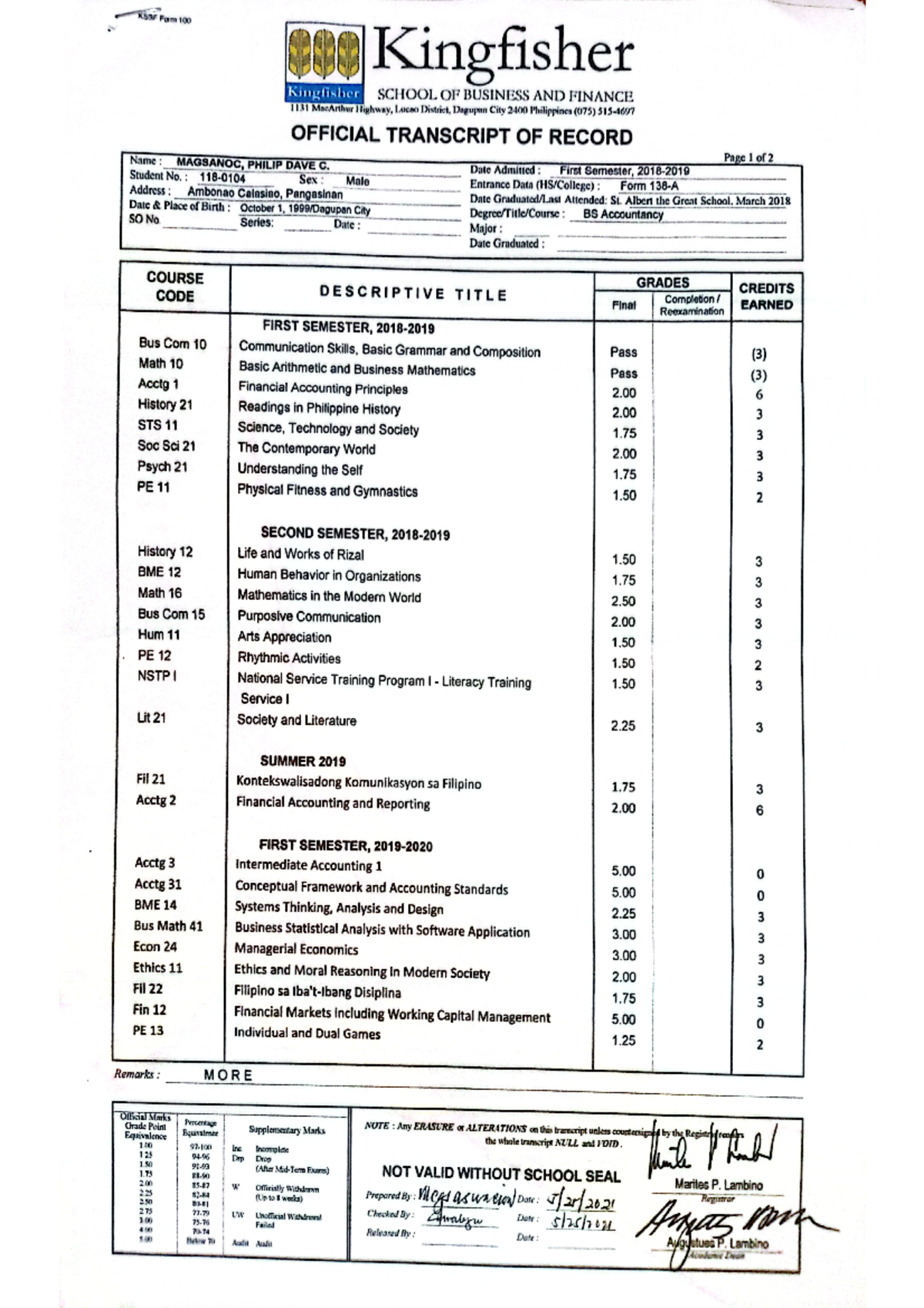OTR Magsanoc - Practice materials Practice materials Practice materials ...