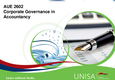 AUE2602 - Unisa - Auditing Corporate Governance In Accounting - Studocu