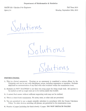 Midterm exam formula sheet (2022) - Formulas - ENVE 201 Formula Sheet ...