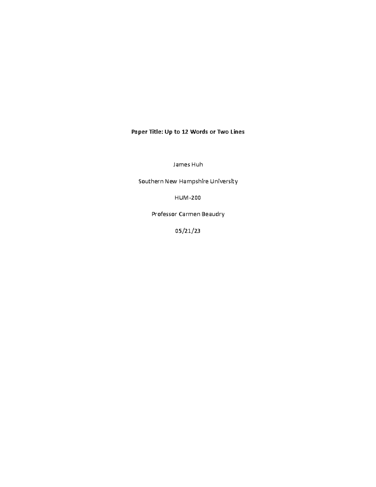 123 - Applied - Paper Title: Up to 12 Words or Two Lines James Huh ...