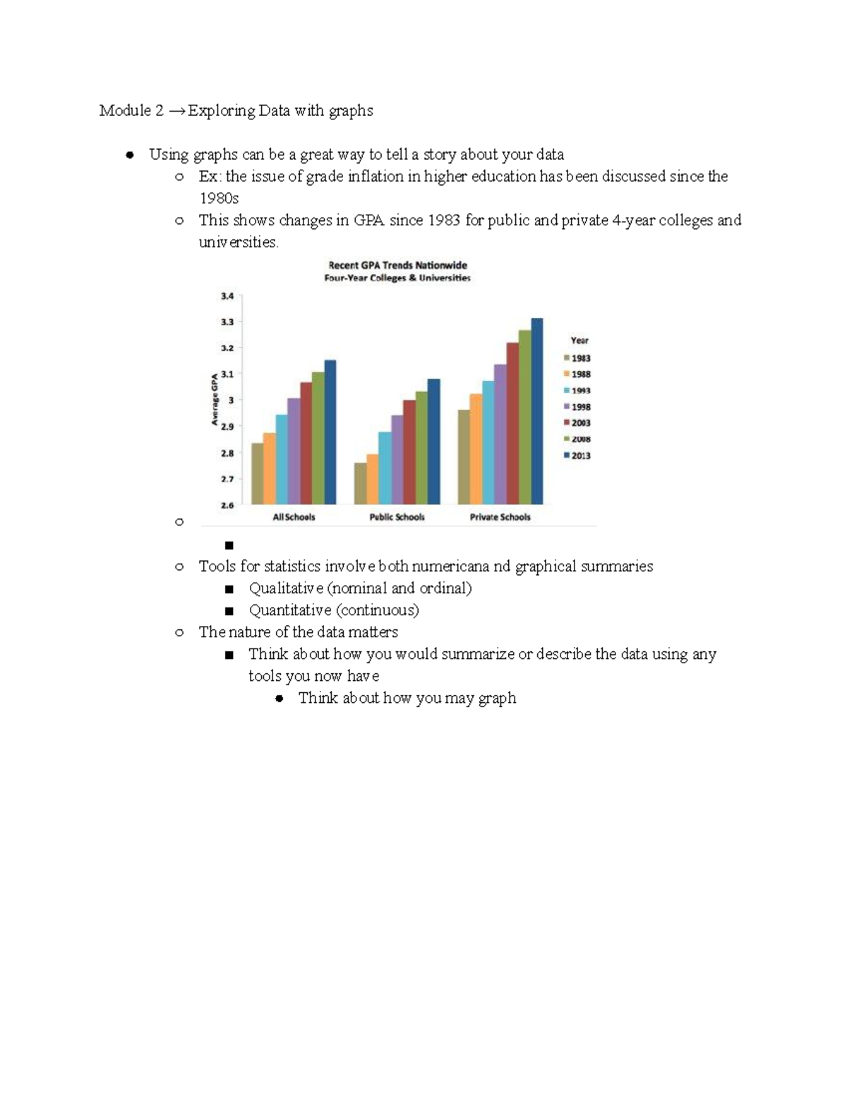 Module 2 - Notes for Stats - Module 2 → Exploring Data with graphs ...