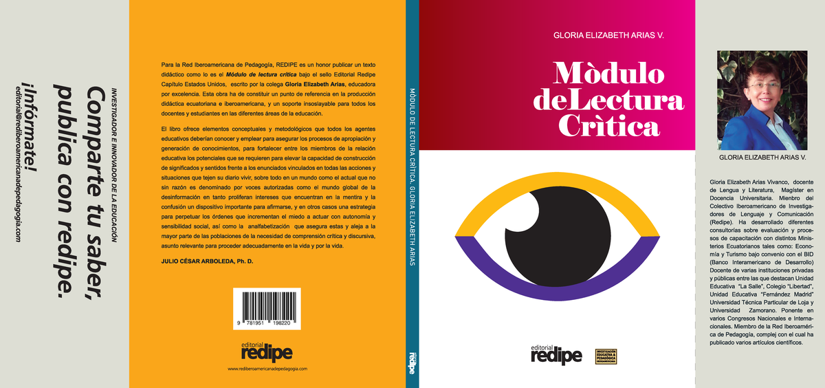 Libro modo de lectura critica - 4 G L O R I A A R I A S © 2020 Título ...