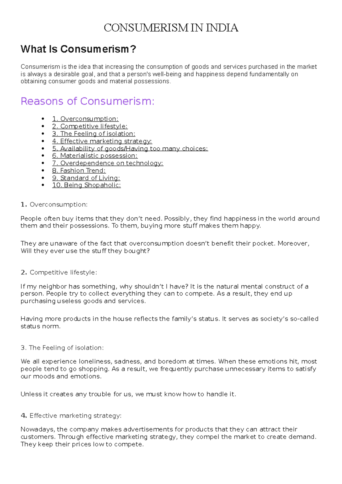 Consumerism in india - CONSUMERISM IN INDIA What Is Consumerism ...