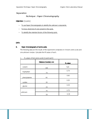 Experiment 5 Data Sheet in Chemistry Laboratory - Name: a Cuenco, Kaye ...