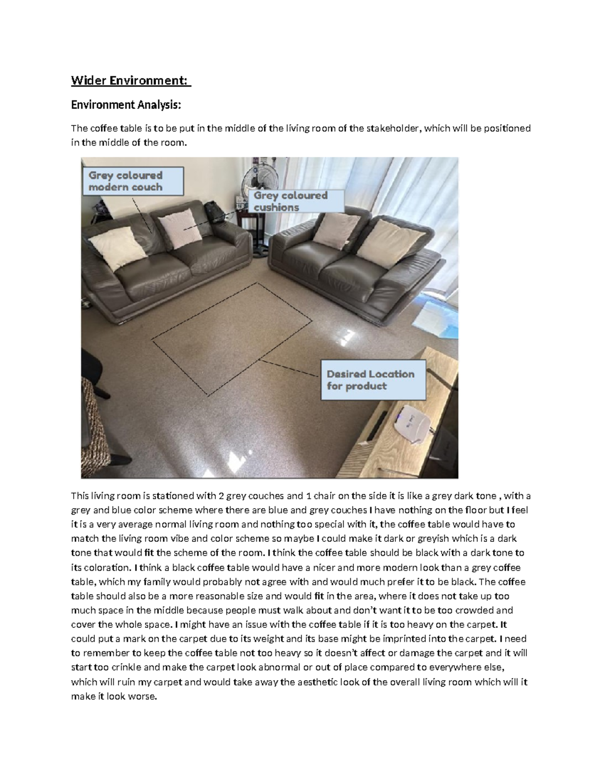 Wider environment - jaxon gunn - Wider Environment: Environment ...