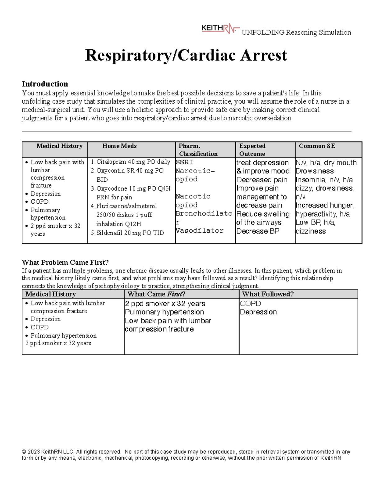 Keith RN DONE - © 2023 KeithRN LLC. All rights reserved. No part of ...