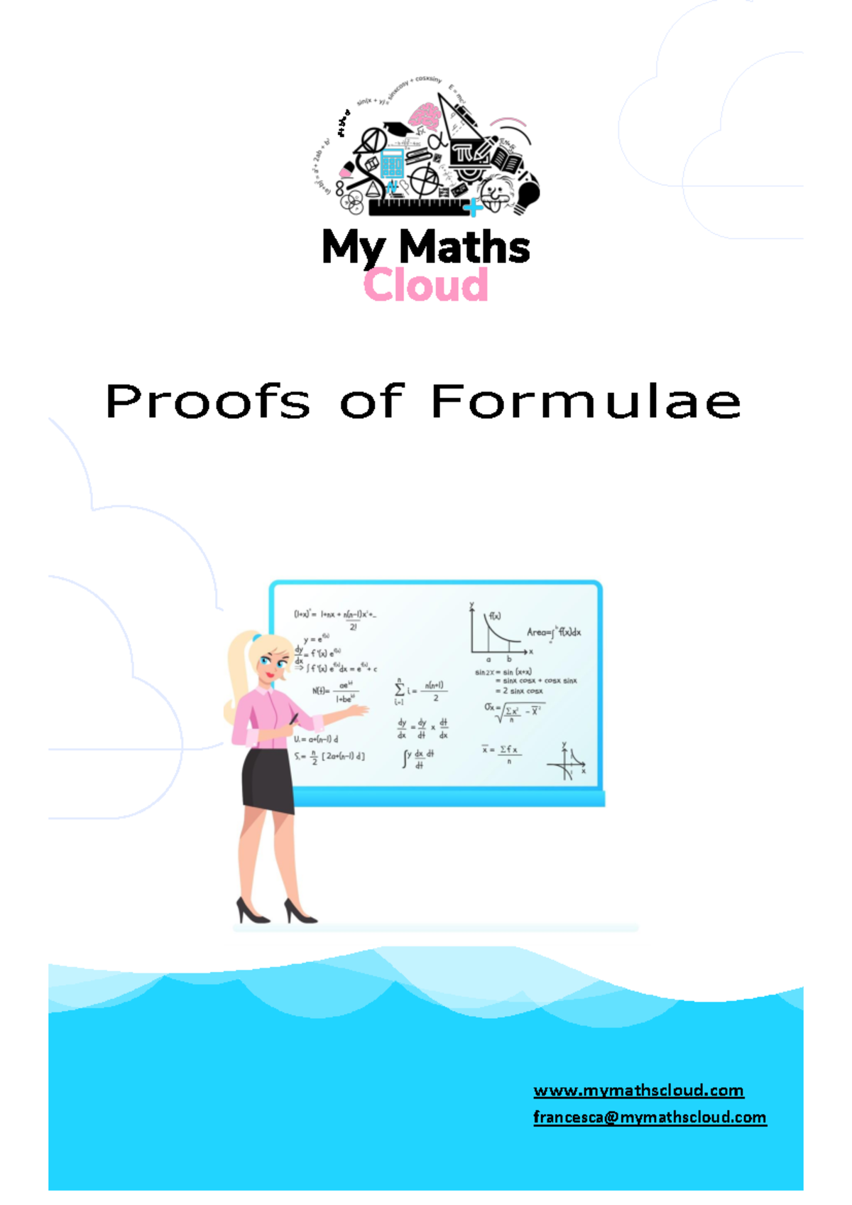 A Level Edexcel Proofs - Proofs of Formulae mymathscloud francesca ...