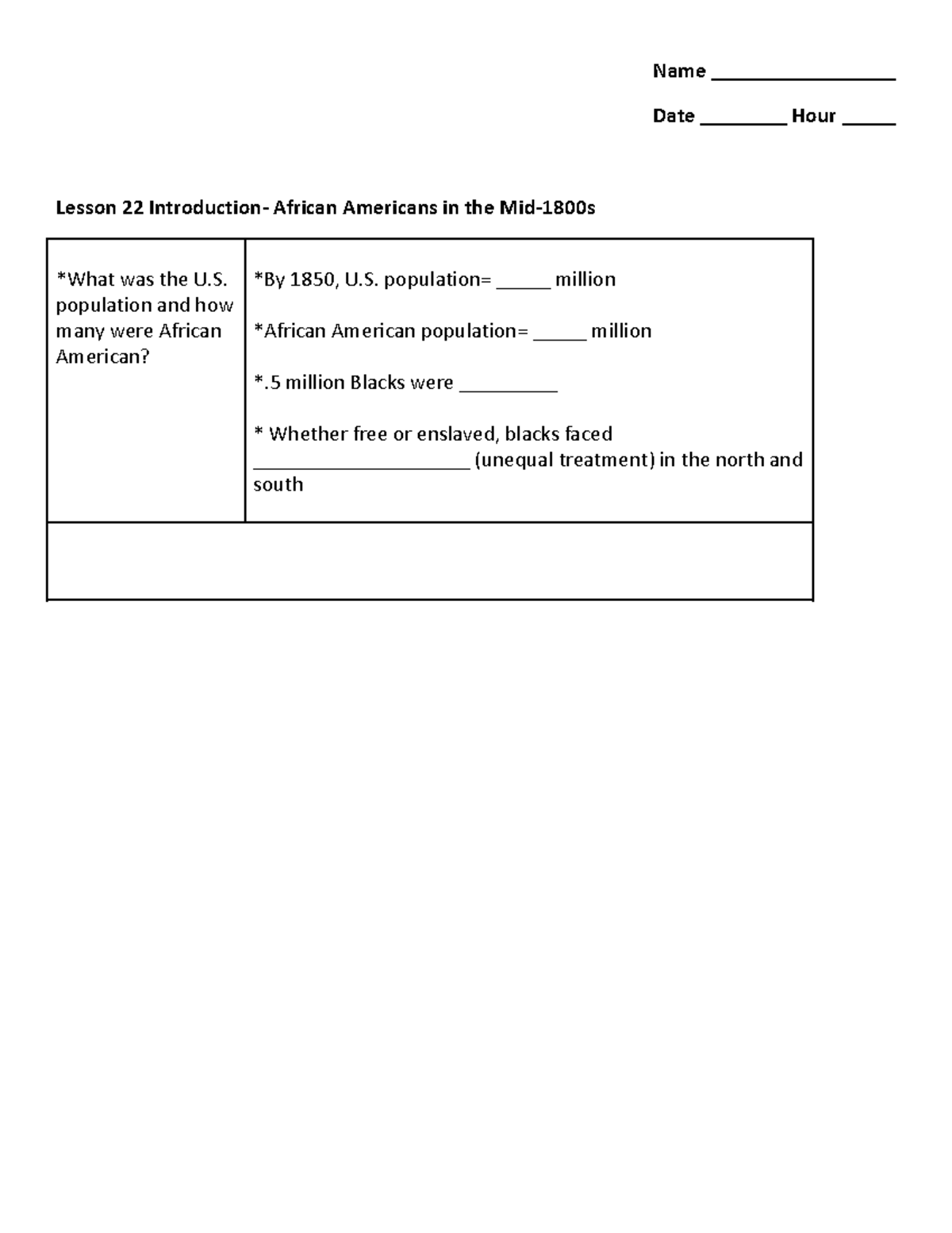 Lesson 22 Fill-n-the-blank Notes - Name _________________ Date ...