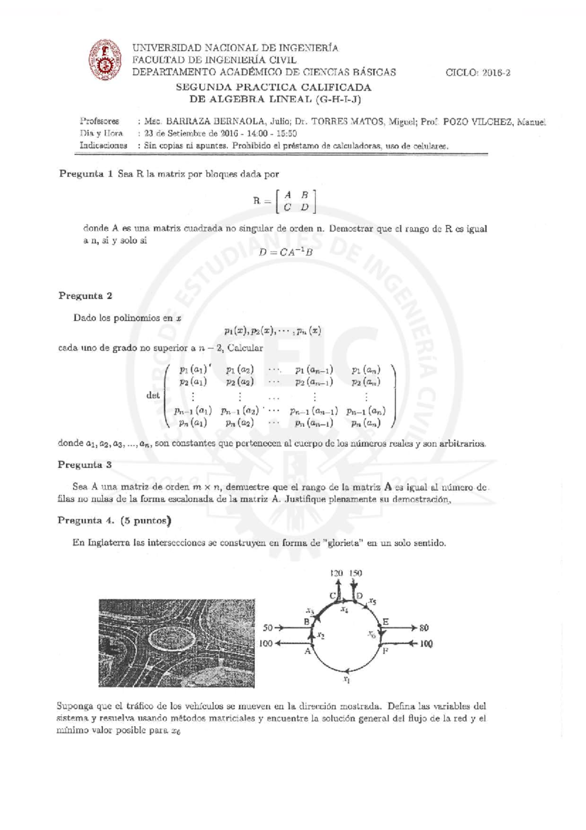 2PC 16-2 - Practica - Algebra Lineal - Studocu
