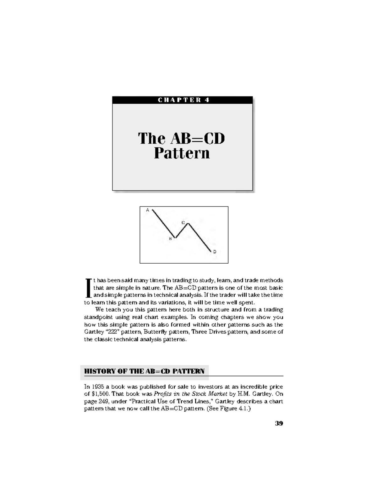 4 6048762825625569455 - C H A P T E R 4 The AB = CD Pattern I t has ...