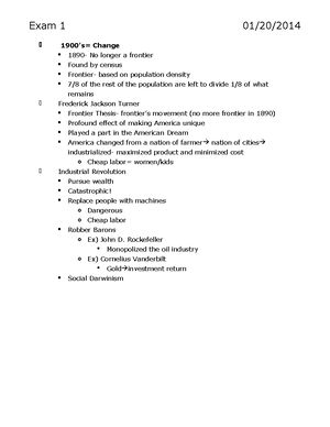 Unit 4 - Lecture notes by Coats. - HIST 212 - Studocu