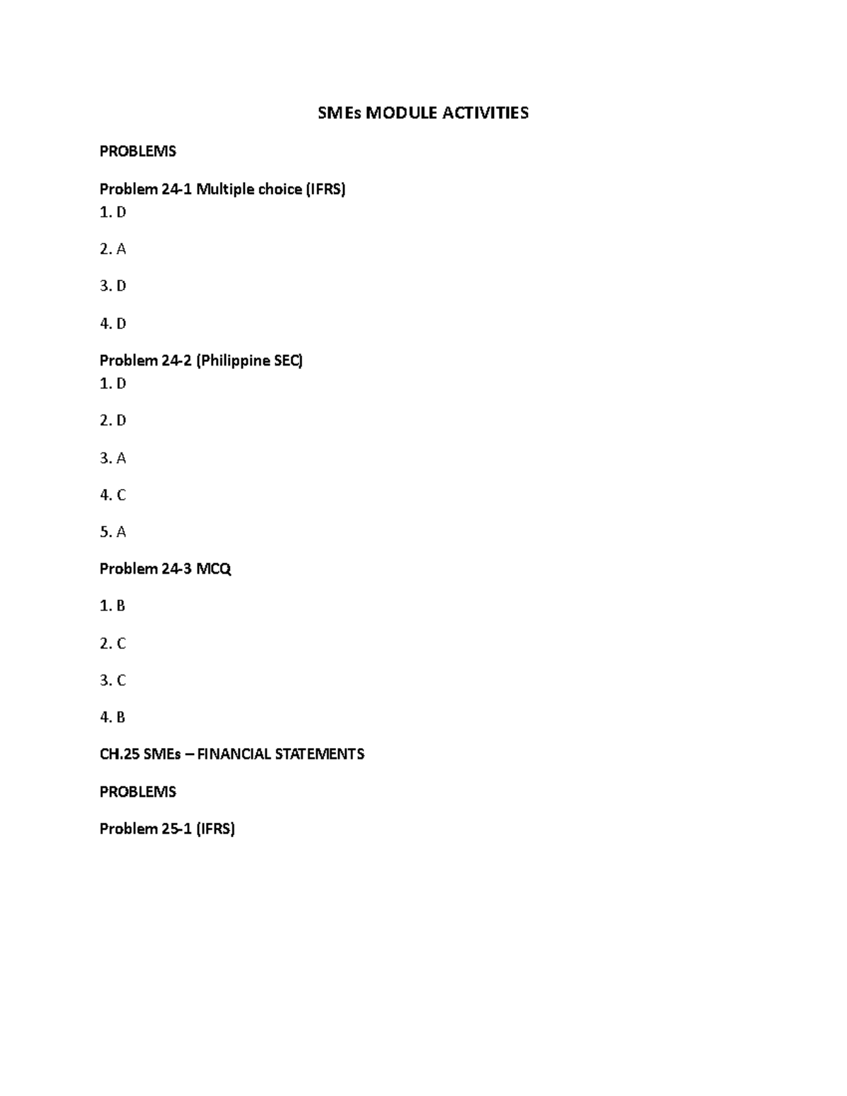 Lobrigas WEEK6 IA3 - It can help other students - SMEs MODULE ...