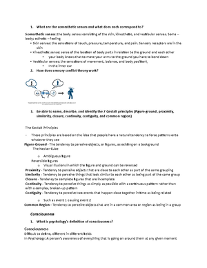 EXAM III study guide - updated copy - What is a stereotype threat ...