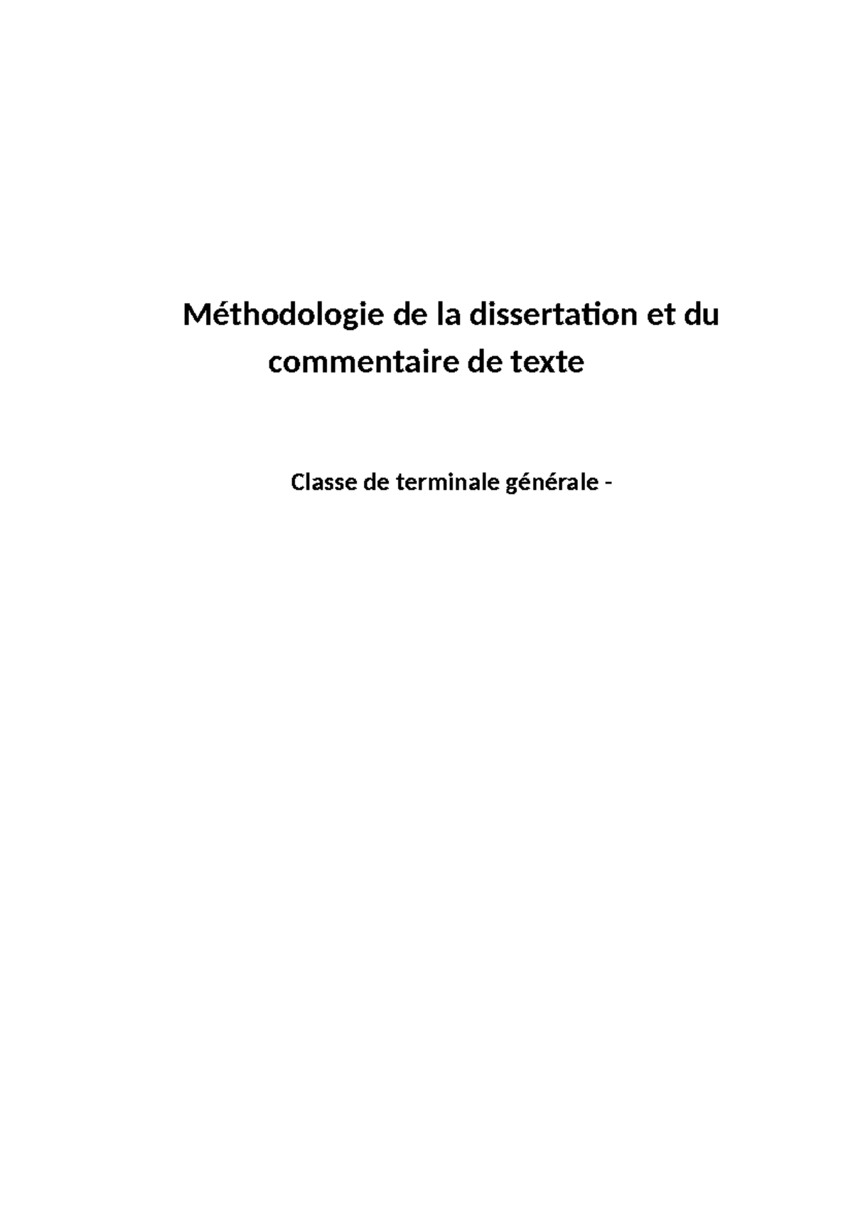 Méthodologie Michelet 4 Méthodologie De La Dissertation Et Du