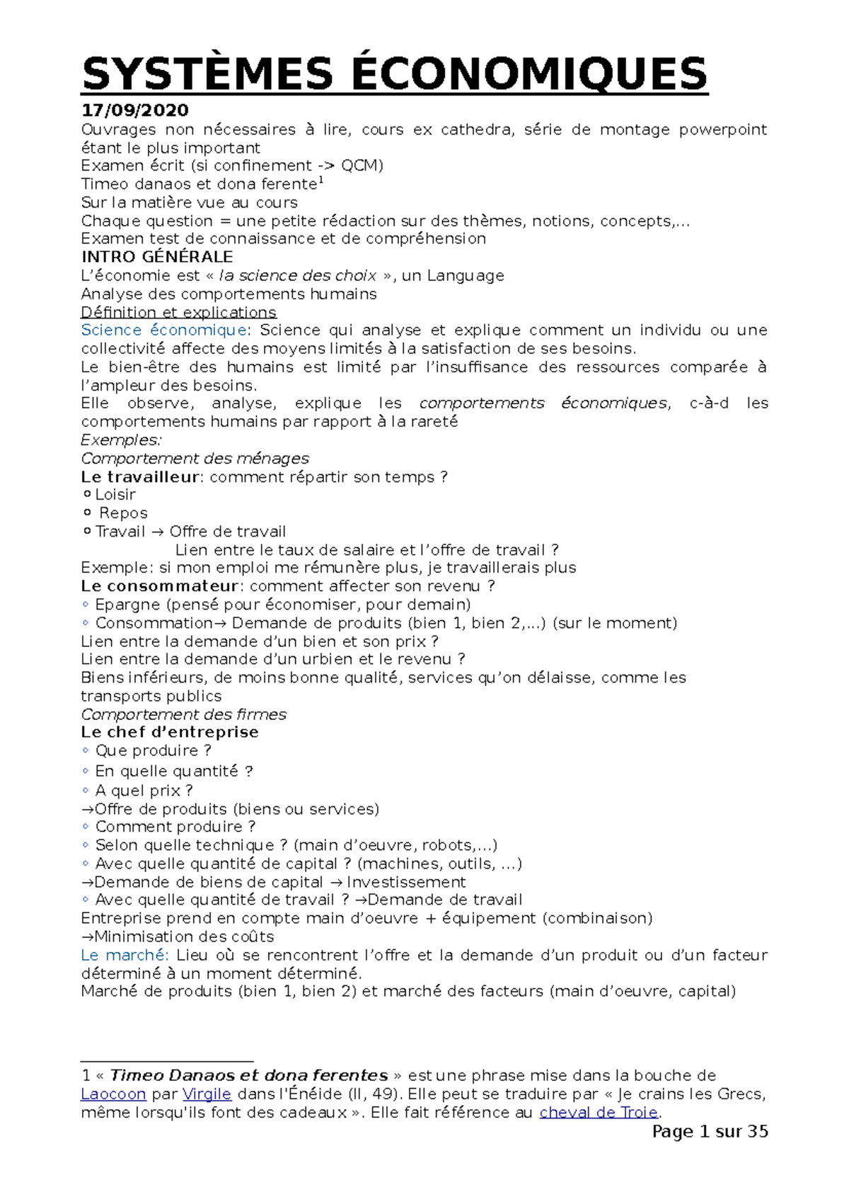Système économiques - SYSTÈMES ÉCONOMIQUES 17/09/ Ouvrages non ...