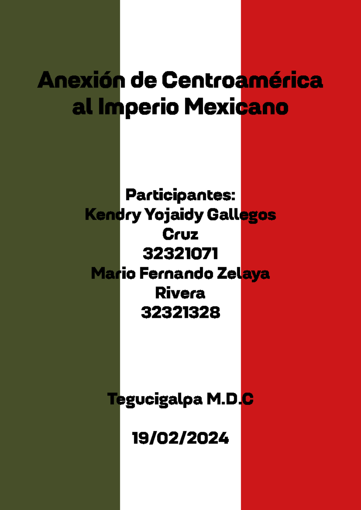 Infografia - info - Anexión de Centroamérica al Imperio Mexicano ...