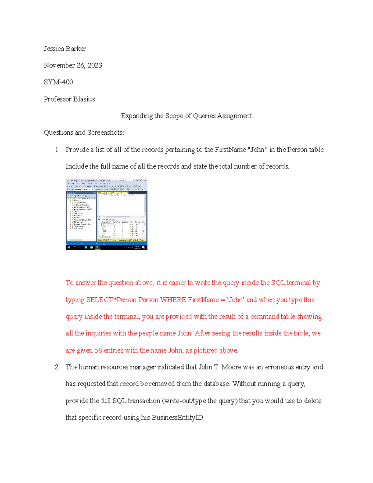 Expanding the Scope of Queries - Jessica Barker November 26, 2023 SYM ...