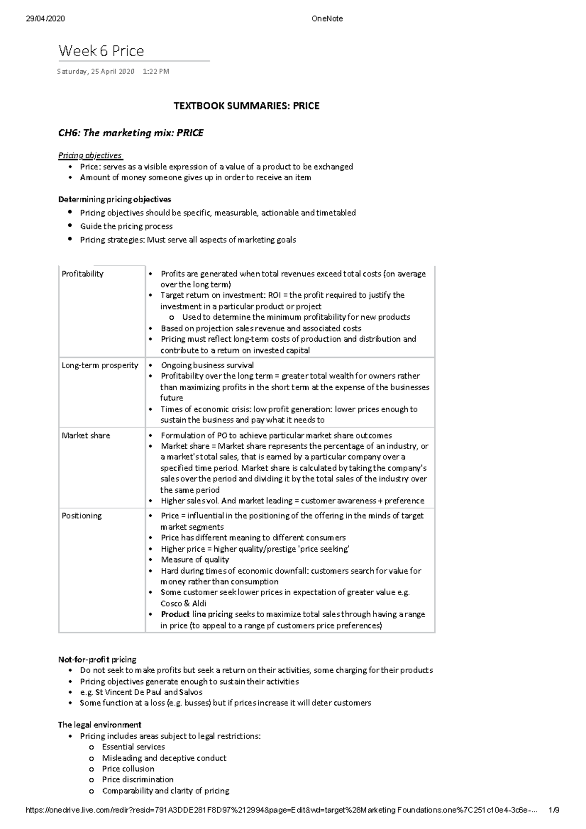 Price notes - Warning: TT: undefined function: 32 Week 6 Price Saturday ...