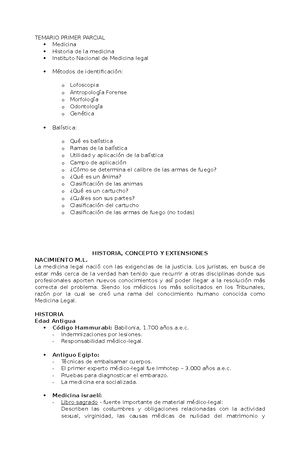 Guía 8 - GUIA DE APUNTES SOBRE MATERIAL PROBATORIO - GUÍA 8 •CONTENIDO ...
