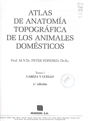 Formulas vertebrales de animales domésticos - Formulas Vertebrales La ...