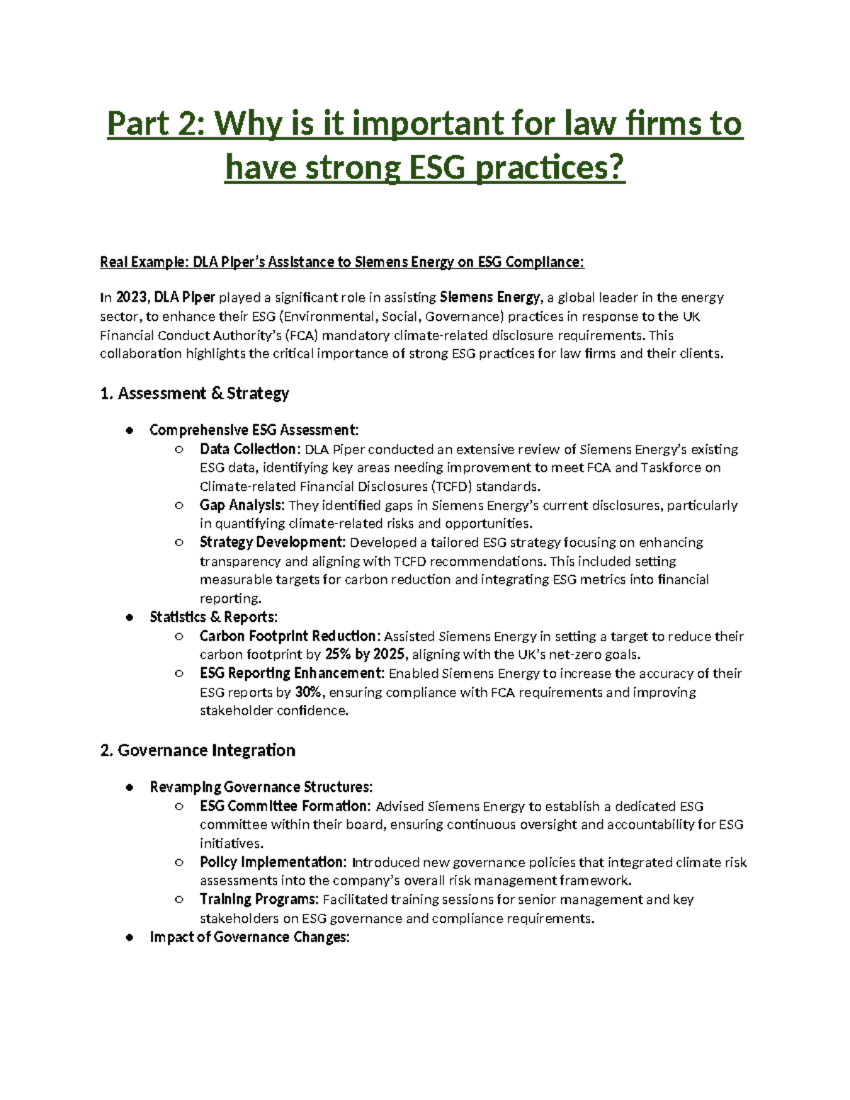 Why is it important for law firms to have strong ESG practices - This ...