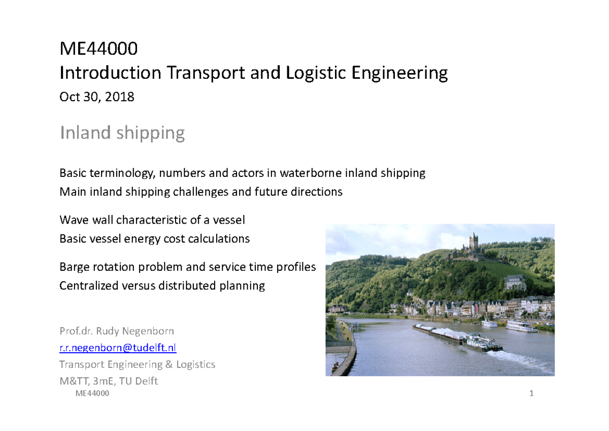 ME44000-18-19-Lecture 07-Waterborne-Transport-Slides (pre ...