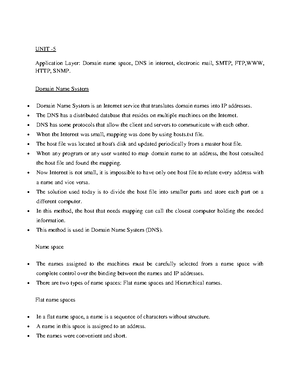 DCCN unit3 - unit 3 - UNIT- Network layer: Logical Addressing, Internetworking, Tunneling ...