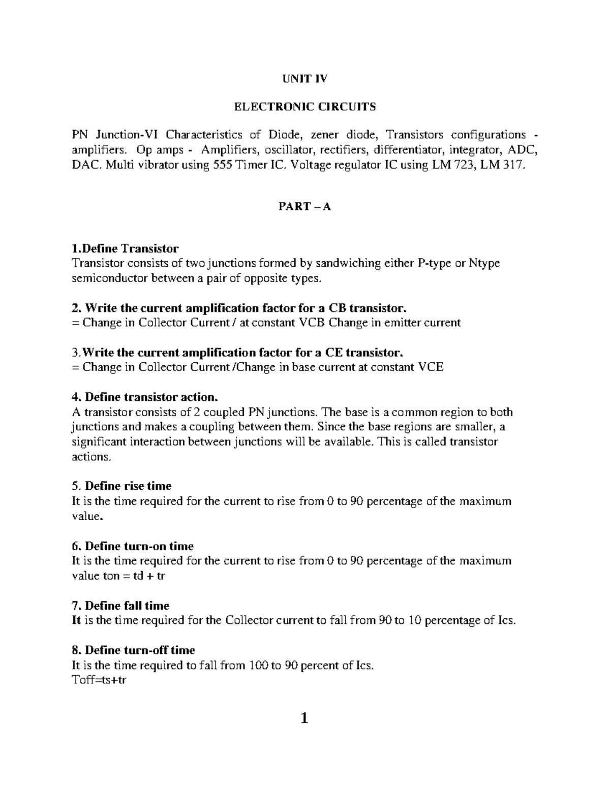 BE8255 UNIT 4 - BEEM (Bio-electrochemical Energy Management) notes ...