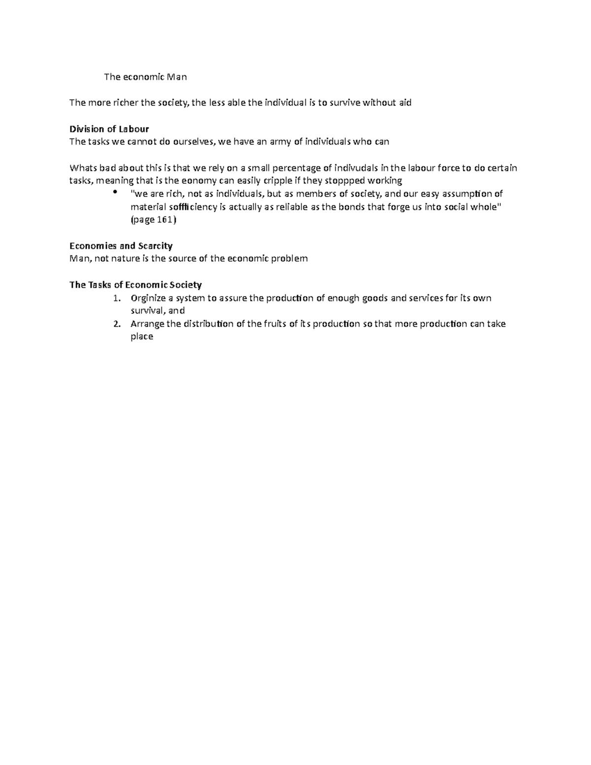 The economic Man - The econmic man - The economic Man The more richer ...