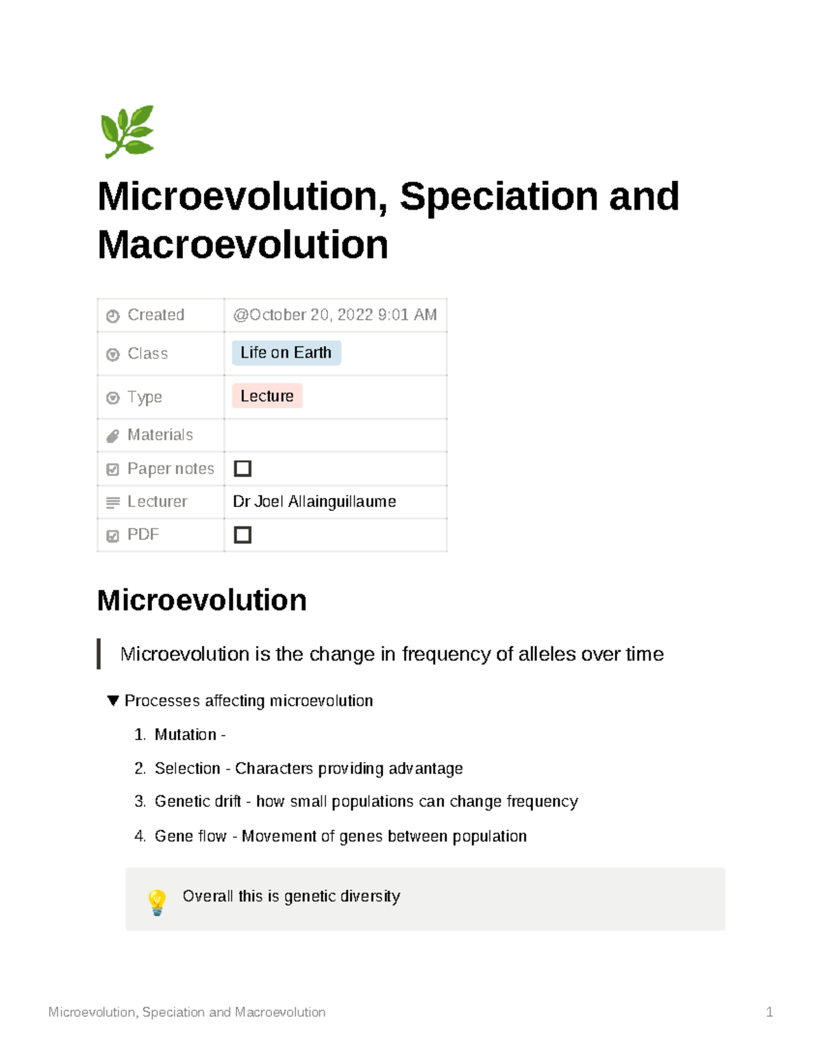 Microevolution Speciation And Macroevolution 4 Microevolution Speciation And Macroevolution