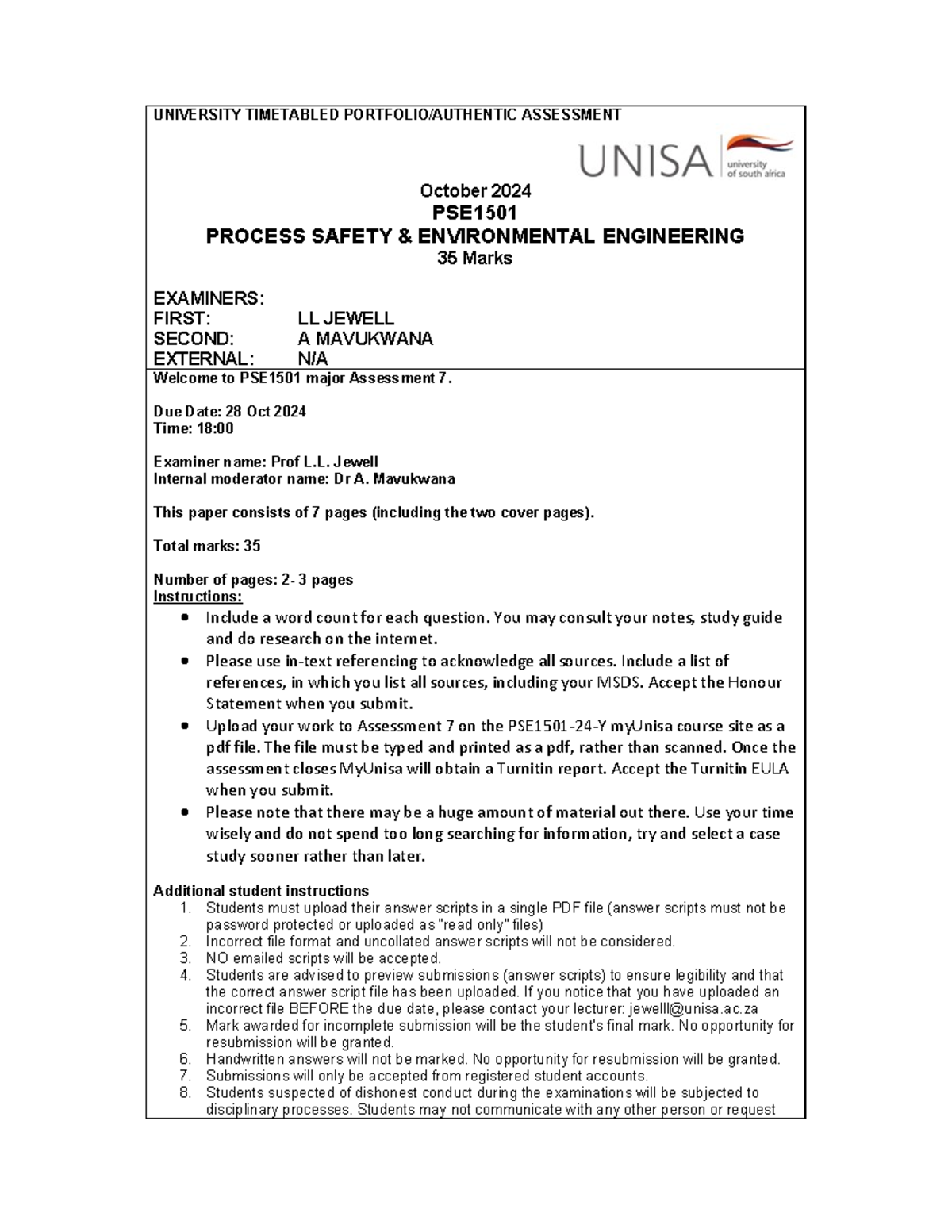 Assessment 7 GA7 - HELP - ####### UNIVERSITY TIMETABLED PORTFOLIO ...