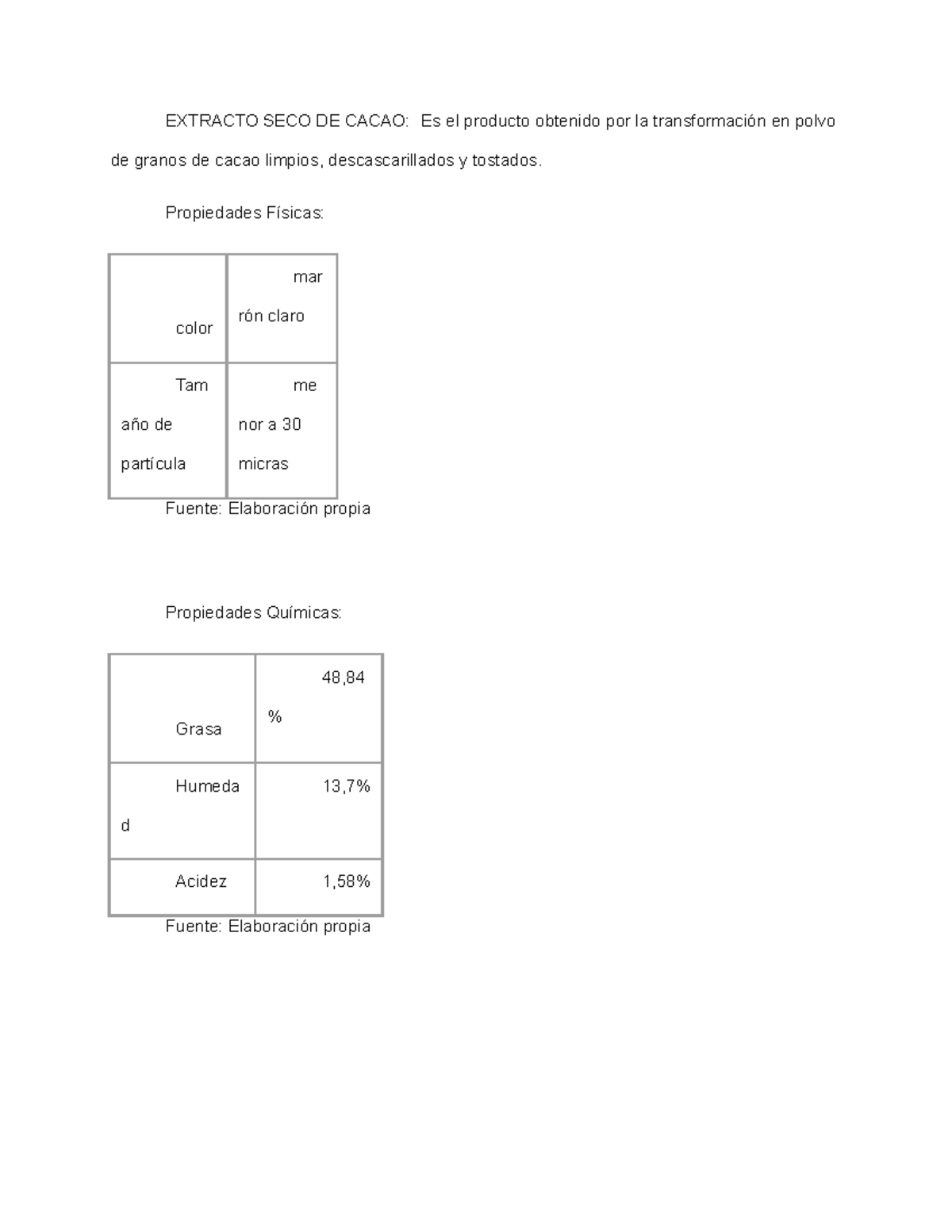 Extracto seco de cacao - Nivelación de matemática- Ingeniería - UTP ...