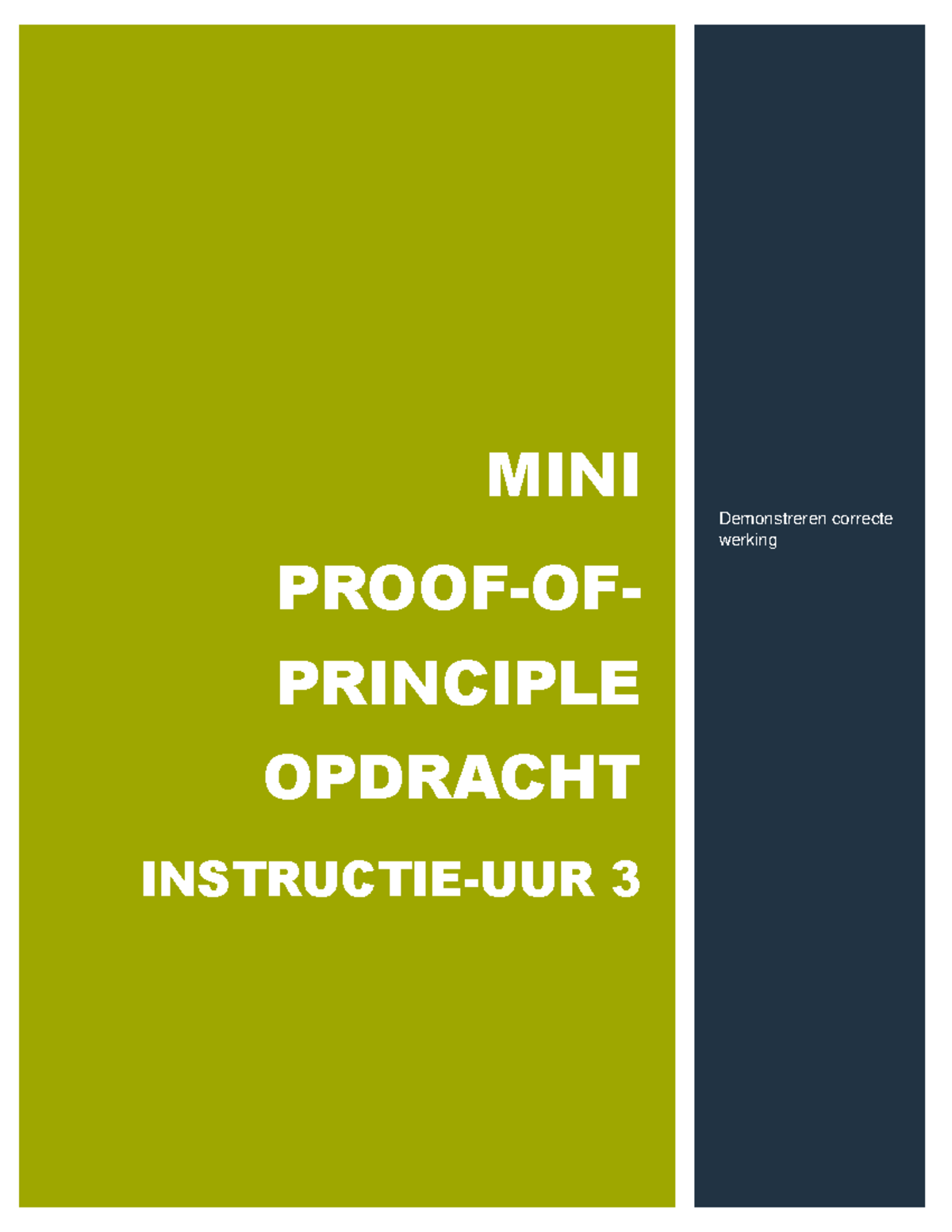 Mini-Proof-of-Principle Opdracht instructie-uur 3 - bars programmeren ...